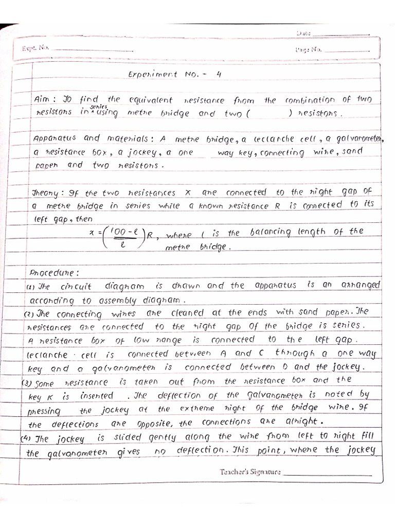 Experiment no.4 | PDF