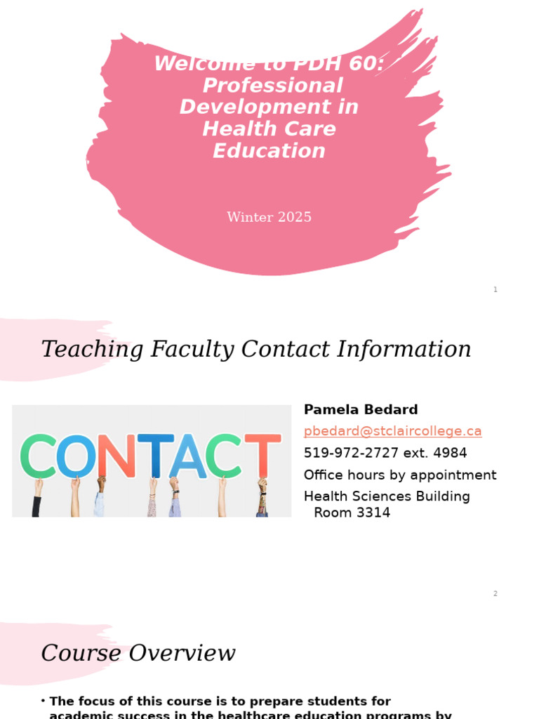 Bedard - PDH 60 Week #1 - Student Version | PDF | Skill | Learning