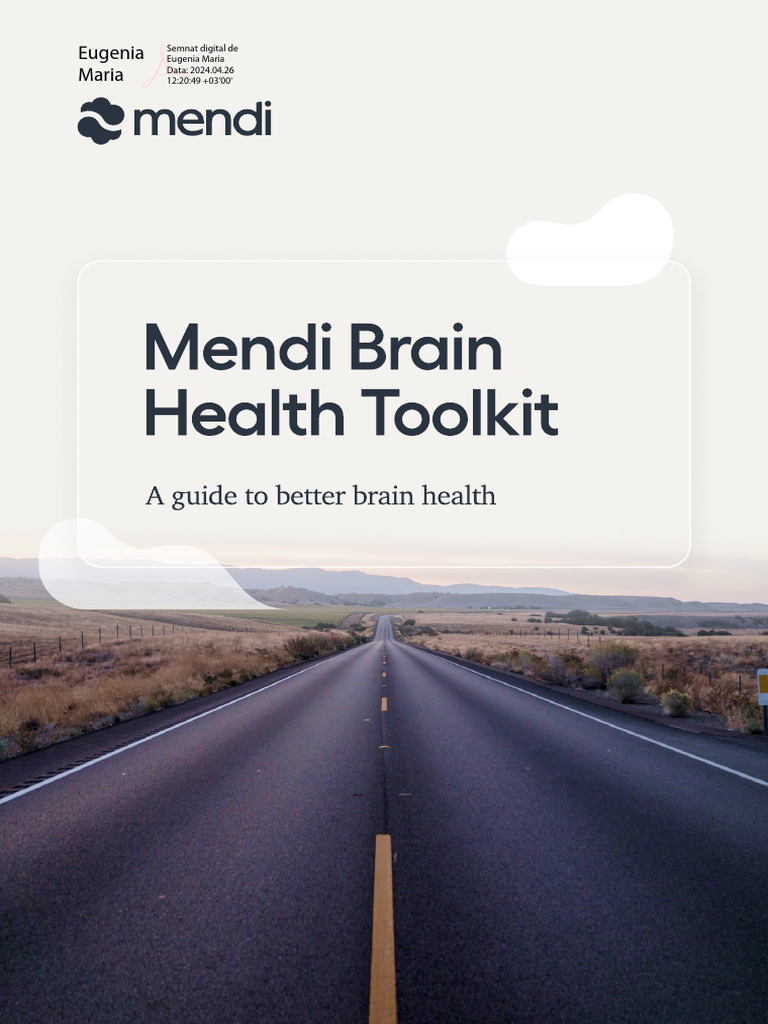 E-Book - Mendi Brain Health Toolkit | PDF