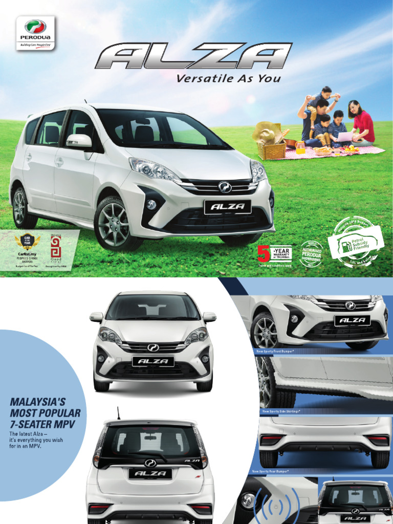 Perodua Alza Brochure | PDF
