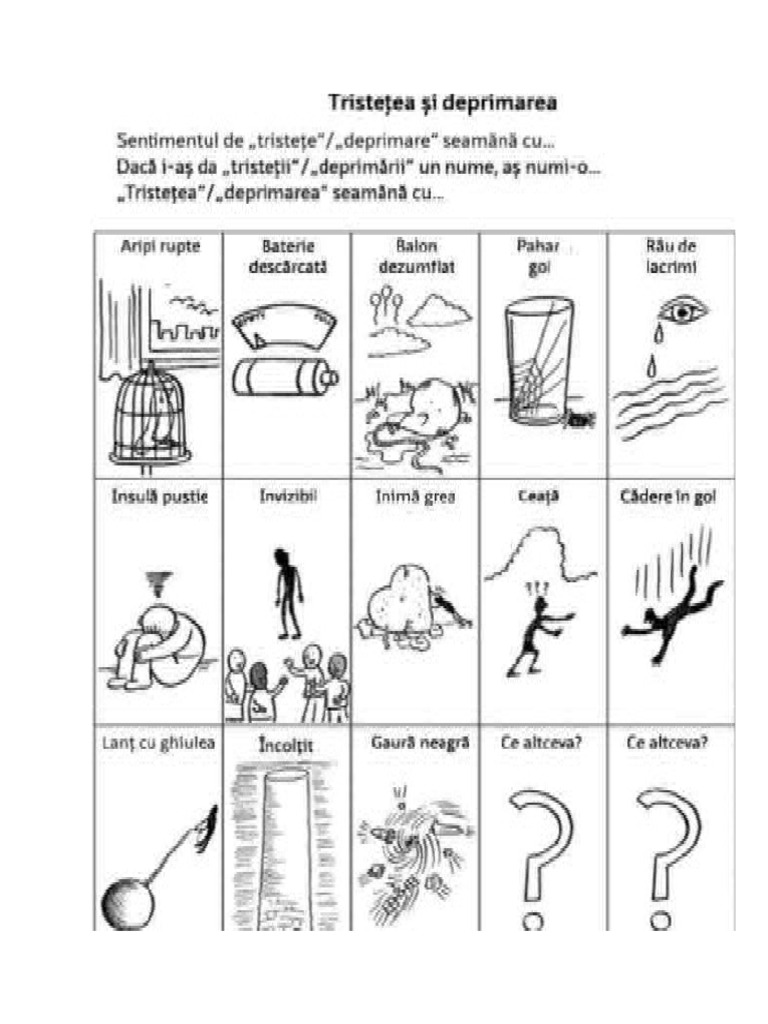 Fișă de Lucru Tristetea | PDF