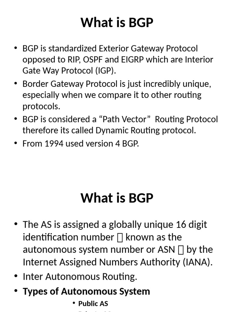 BGP | PDF | Routing | Router (Computing)