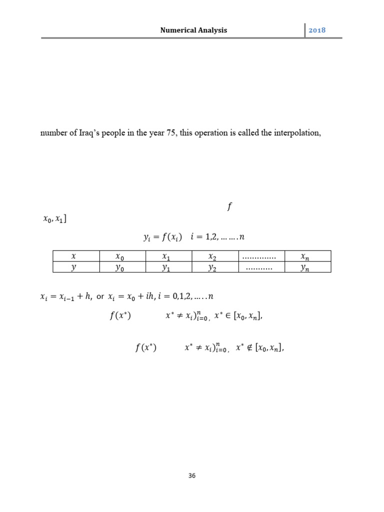 OPERATORS (L14) | PDF | Finite Difference | Interpolation