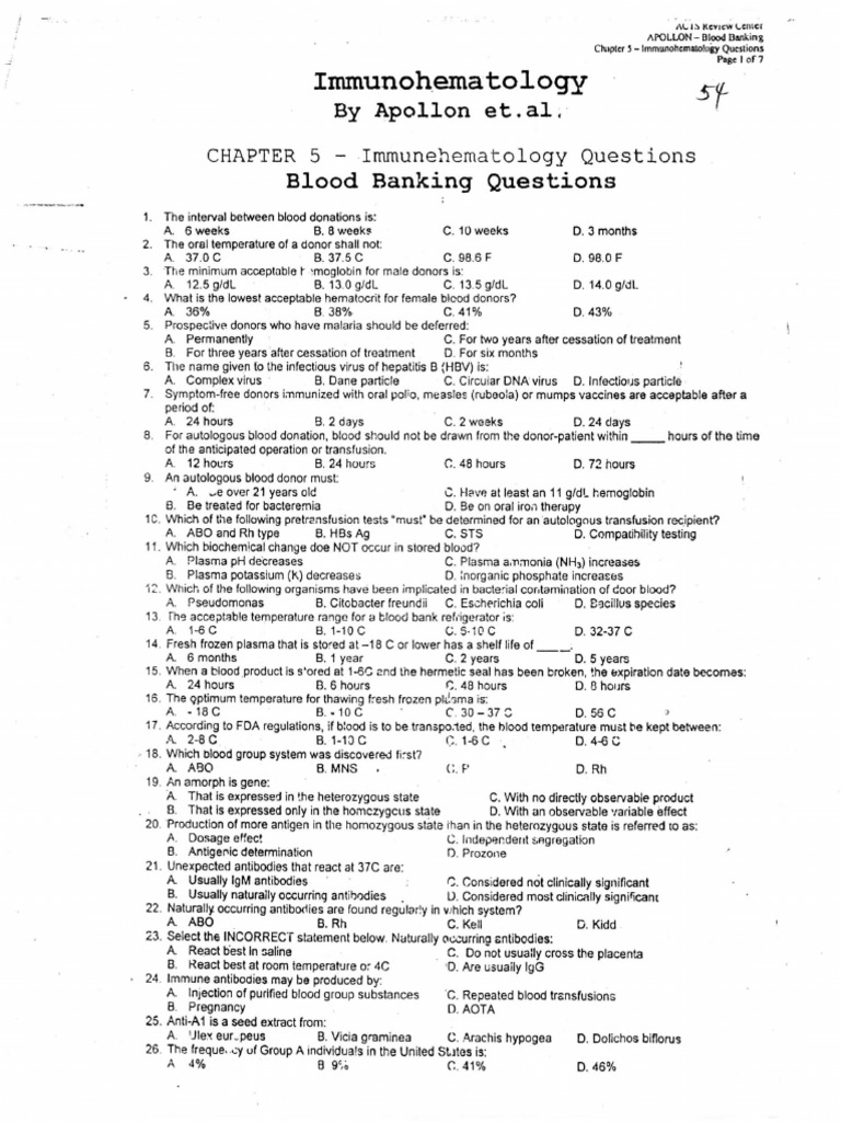 Apollon - BB Review Questions With Answers | PDF