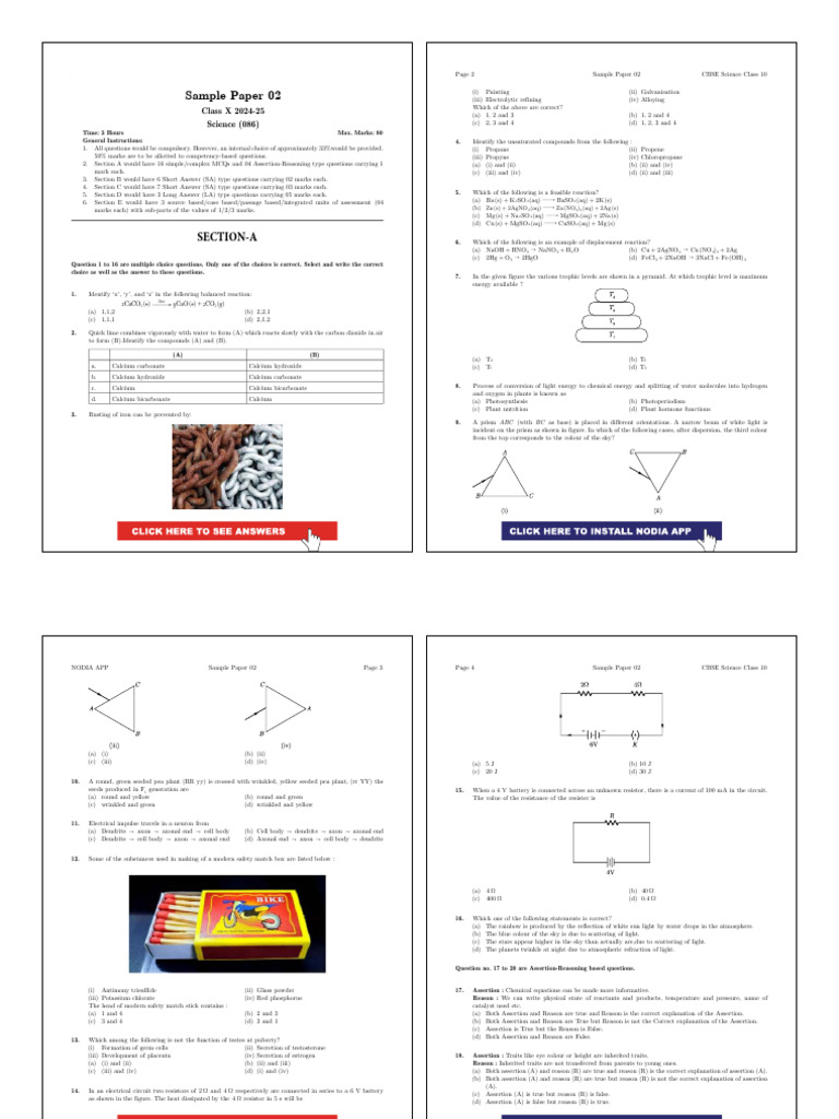 Sample - 2 - Converted | PDF | Human Eye | Eye