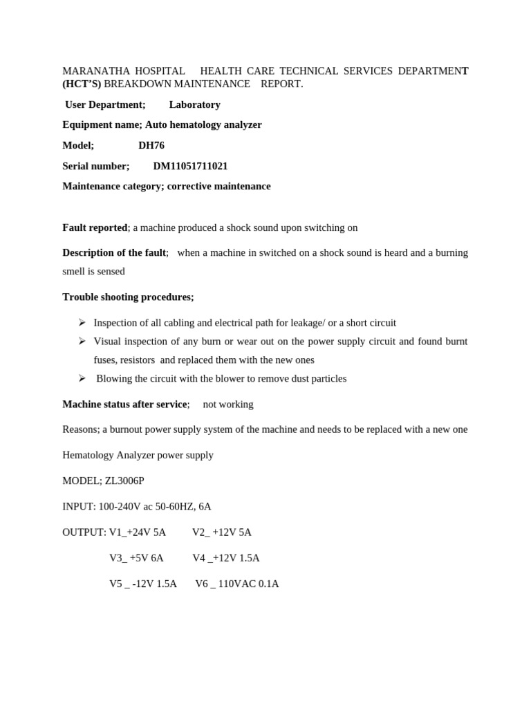 hematology-analyser-machine-corrective-maintenance-pdf