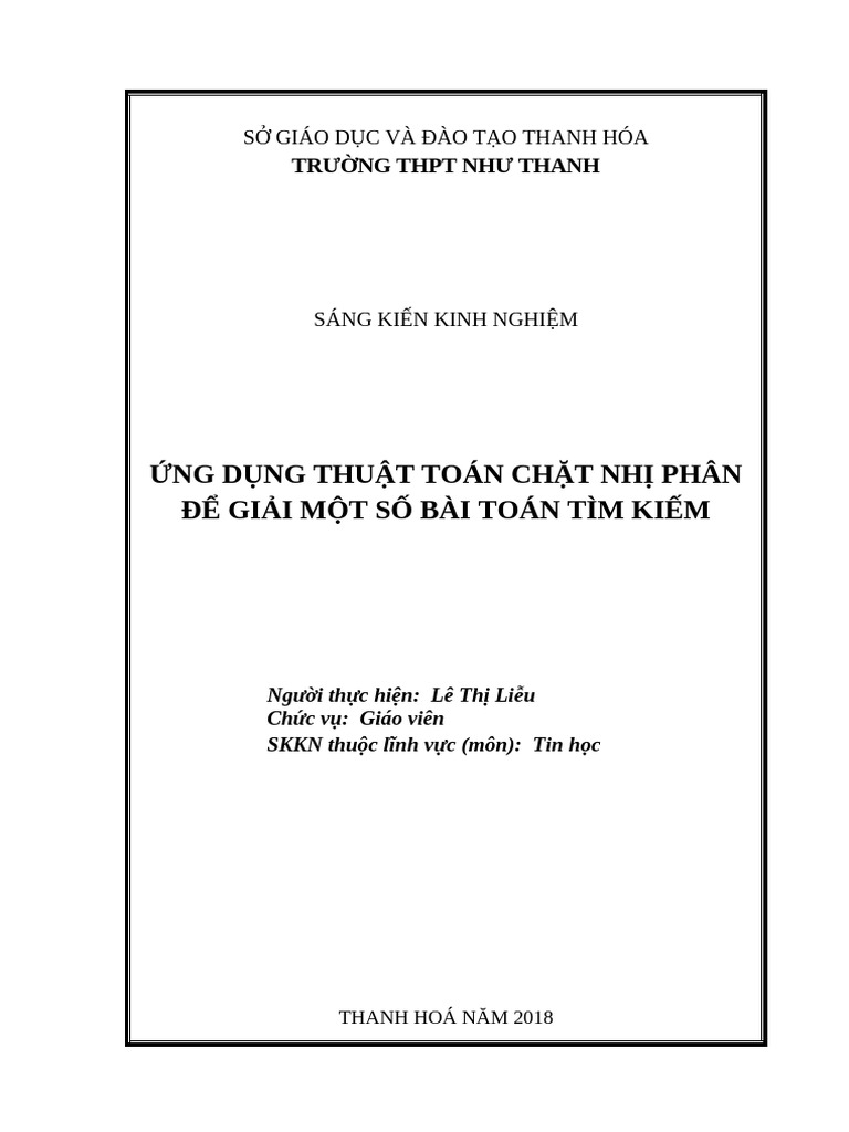 SKKN-C Liễu | PDF