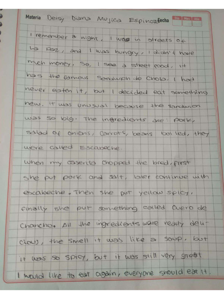 Writing Test | PDF