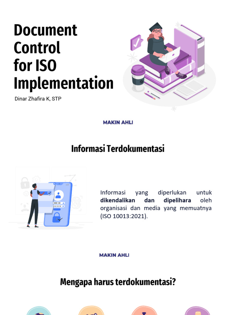 MATERI DOCUMENT CONTROL IN FOOD INDUSTRY MAKIN AHLI 2024-1 | PDF