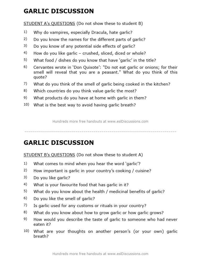 Garlic | PDF