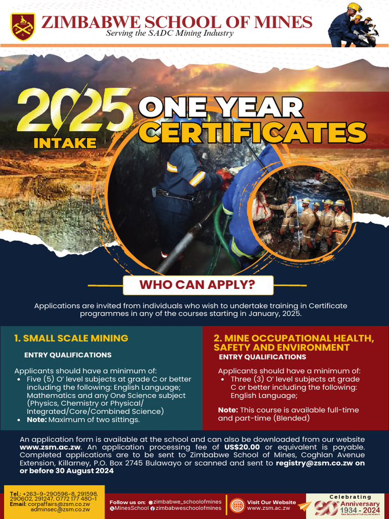 2025 One-Year Certificates - Compressed | PDF