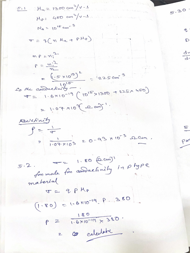 Solved Numericals | PDF