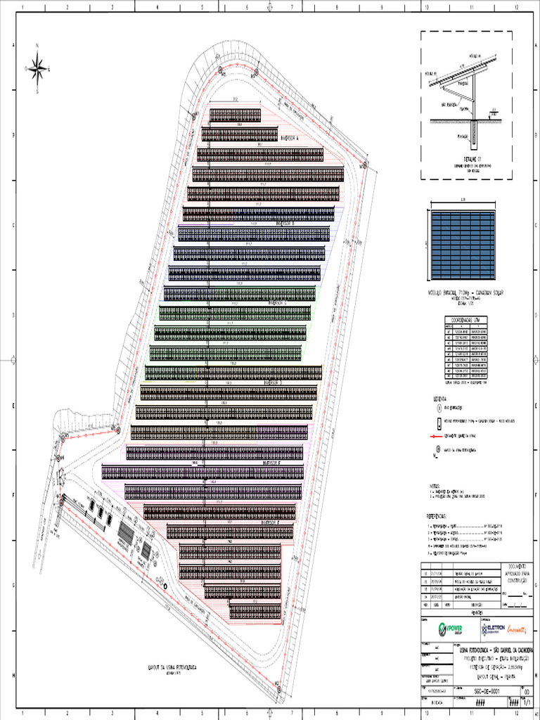 SGC de 0001 0d Layout Da Usina | PDF