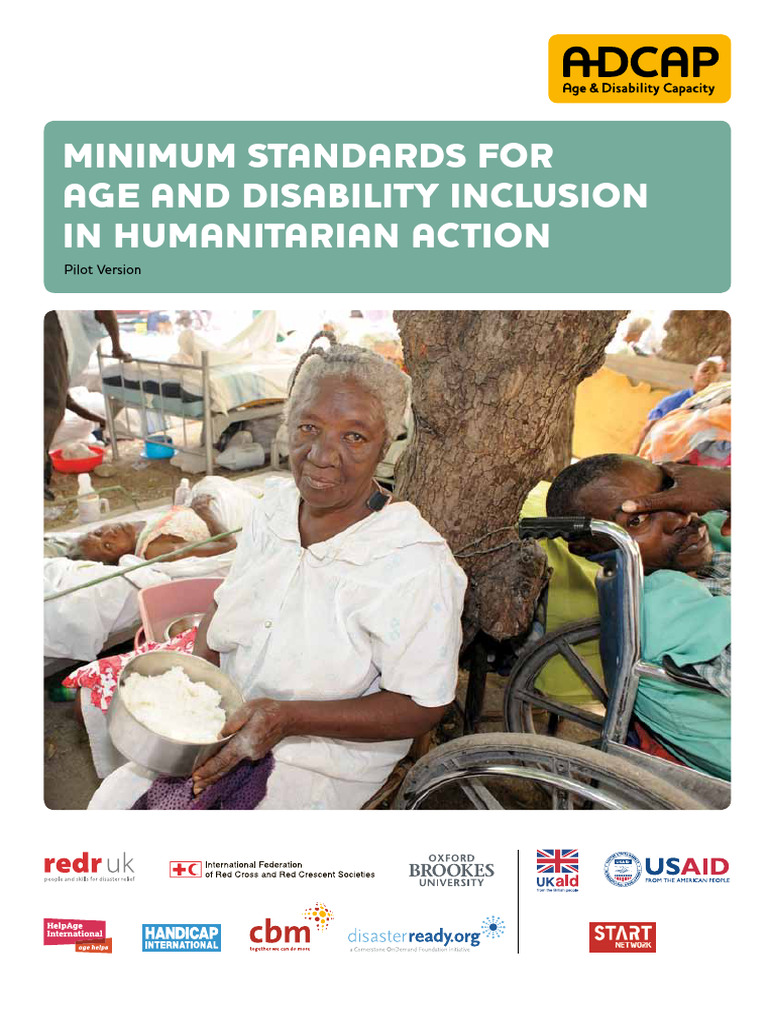 Age and Disability Inclusion Standards | PDF | Disability ...