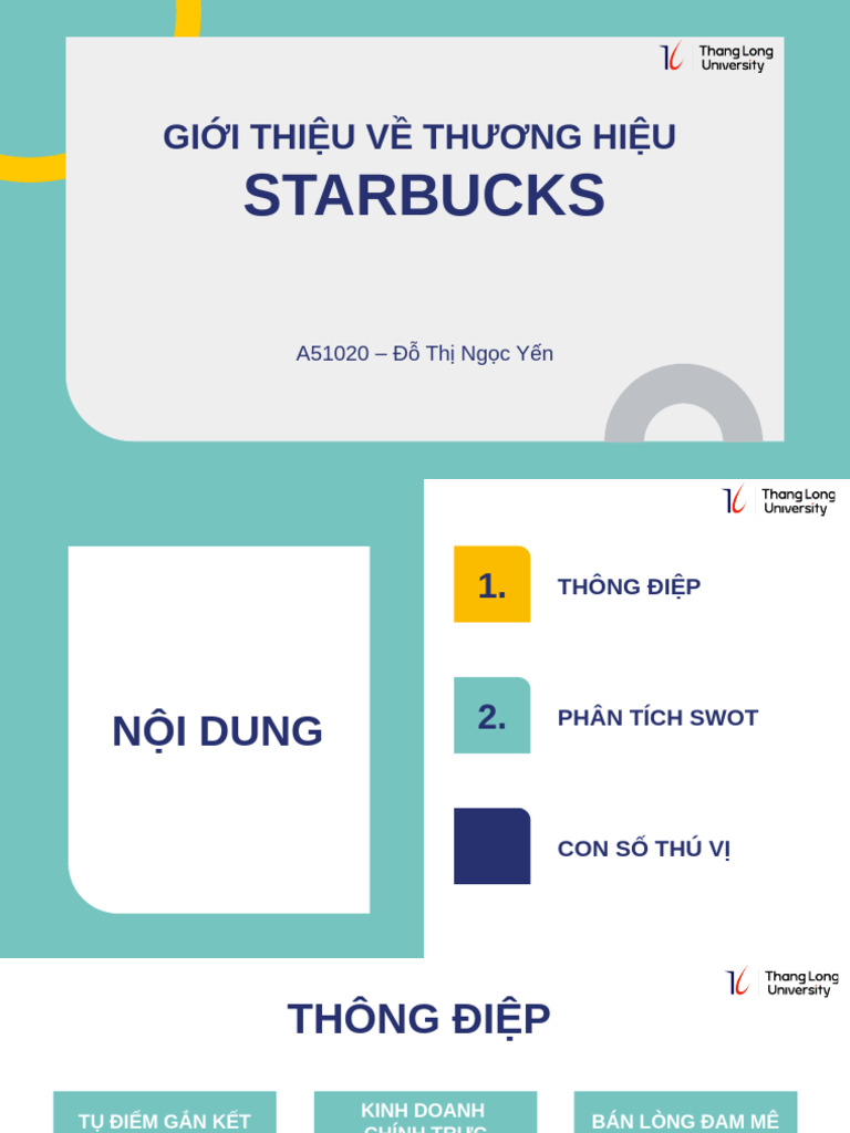 Bài PP Starbucks | PDF