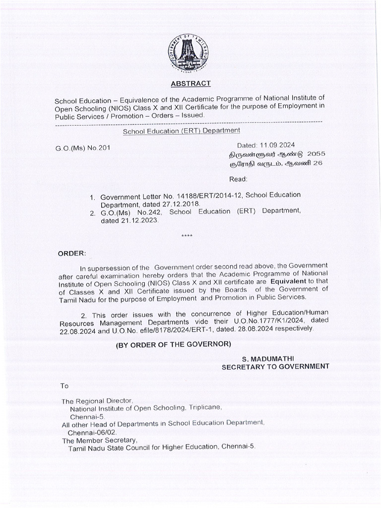 Schedu e 201 Ms 2024 | PDF