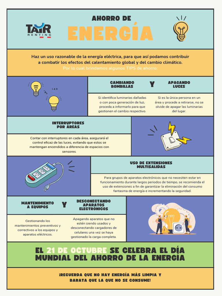 FLYER Ahorro de Energía | PDF
