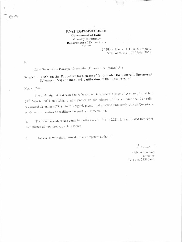 FAQs on Fund Release Procedures under CSS | PDF | Payments | Banks