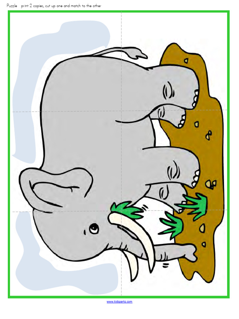 Elephants Puzzle | PDF