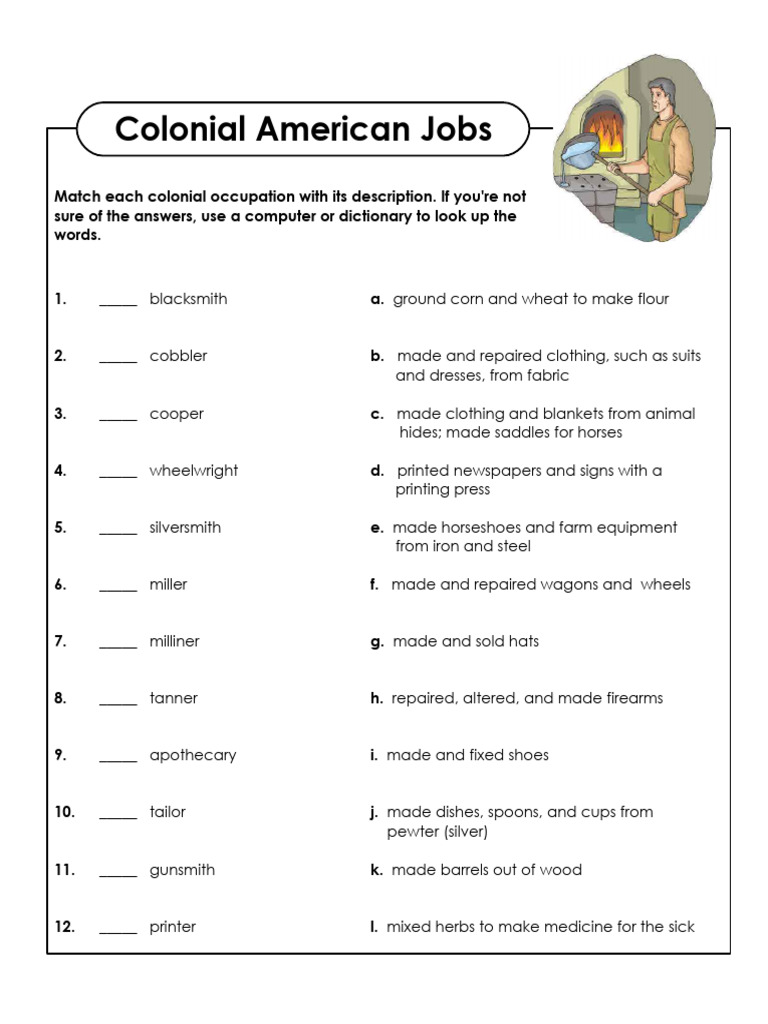 Students Colonial Jobs | PDF