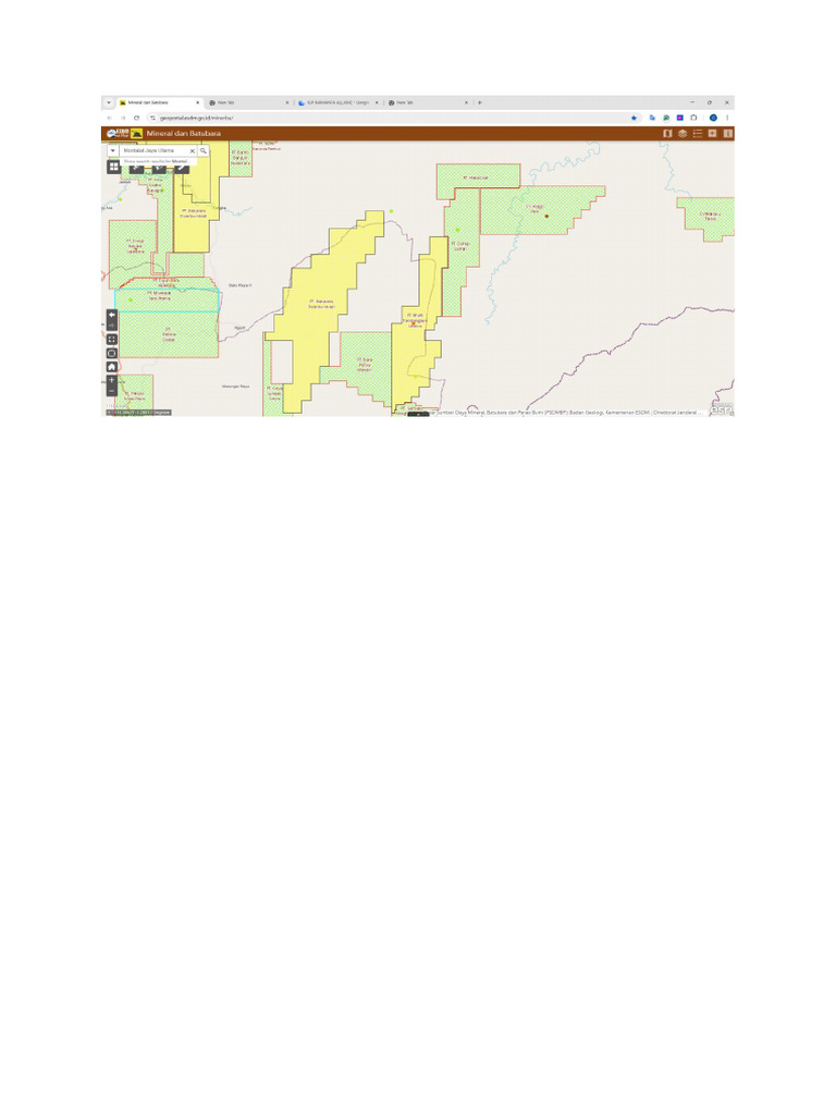 Coal Area Map - Part1 | PDF