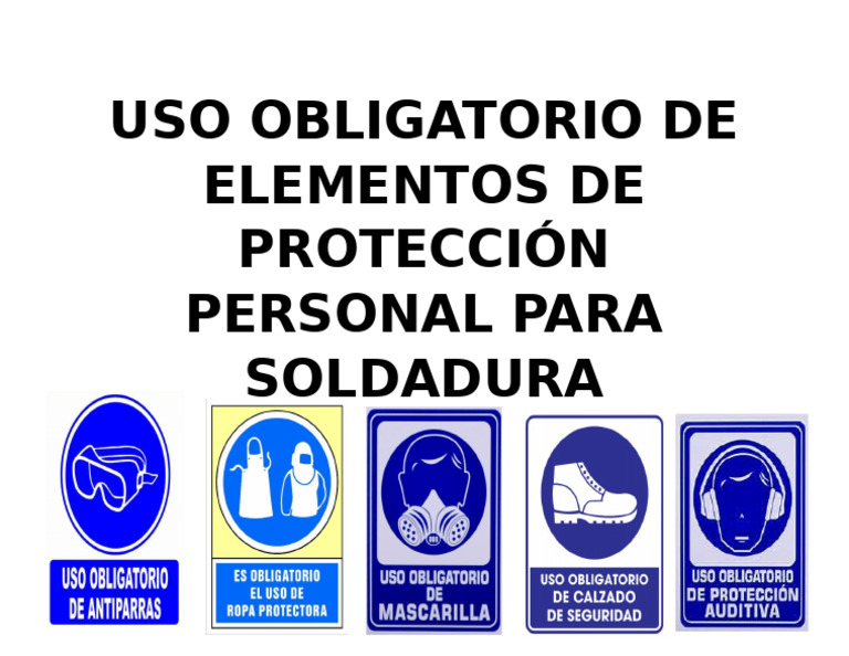 EPP PARA SOLDADURA | PDF