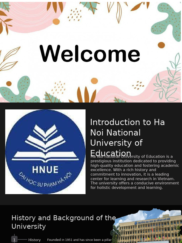 Hanoi National University Overview | PDF | Teachers | Science