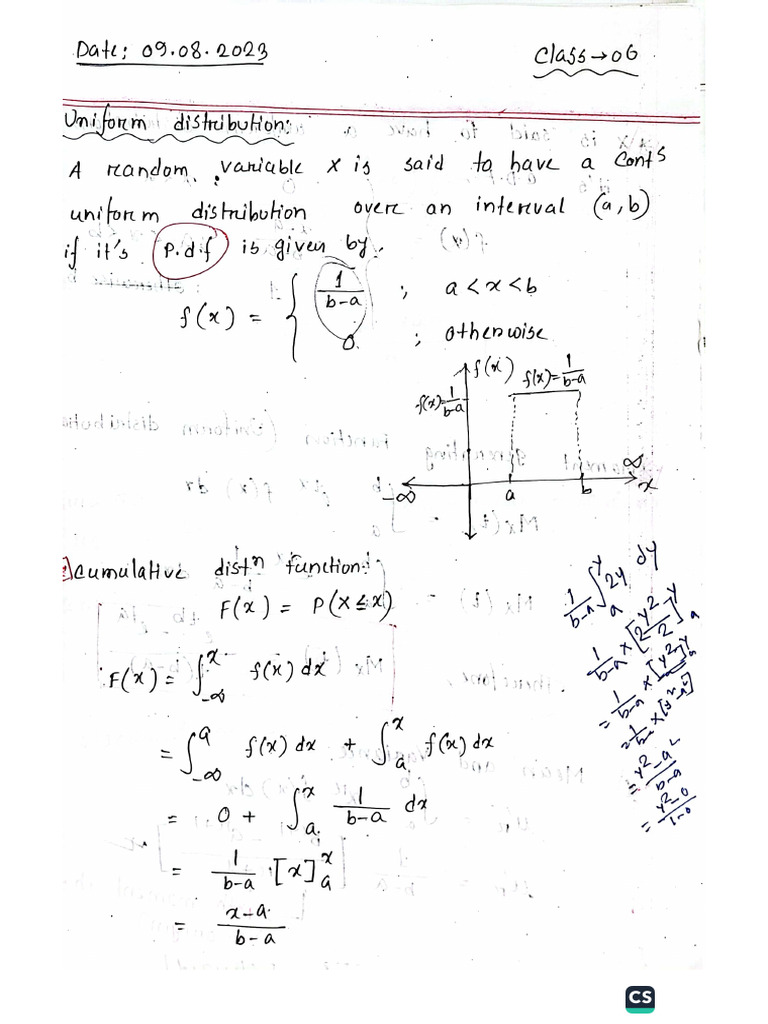 Uniform, Binomial, Poisson Distribution (Maths) | PDF