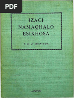 Izisho Lengcazelo | PDF