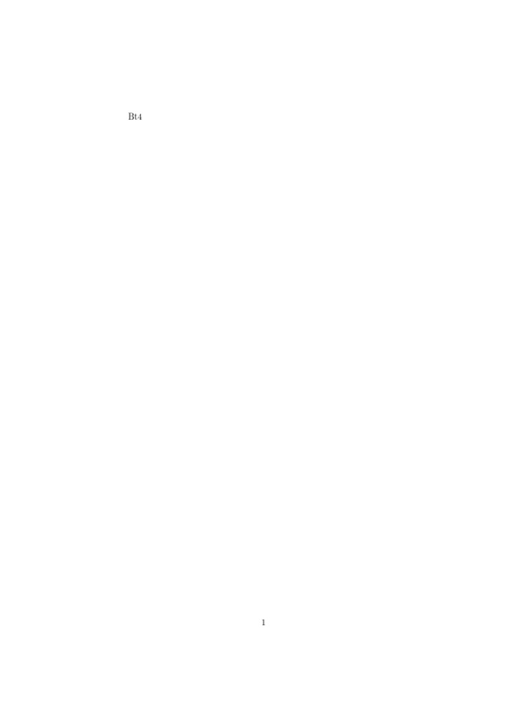 Bt4 | PDF