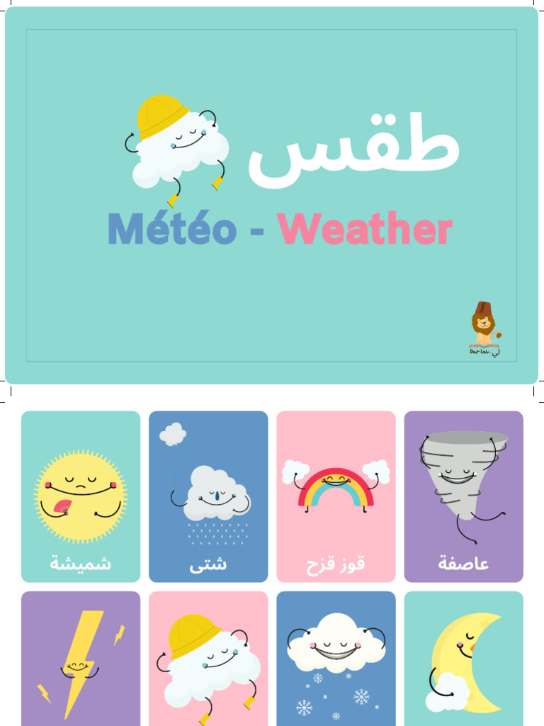 Weather - Meteo - Flashcards | PDF