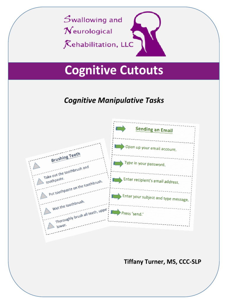 Cognitive Cutouts | PDF | Toothbrush | Dentures