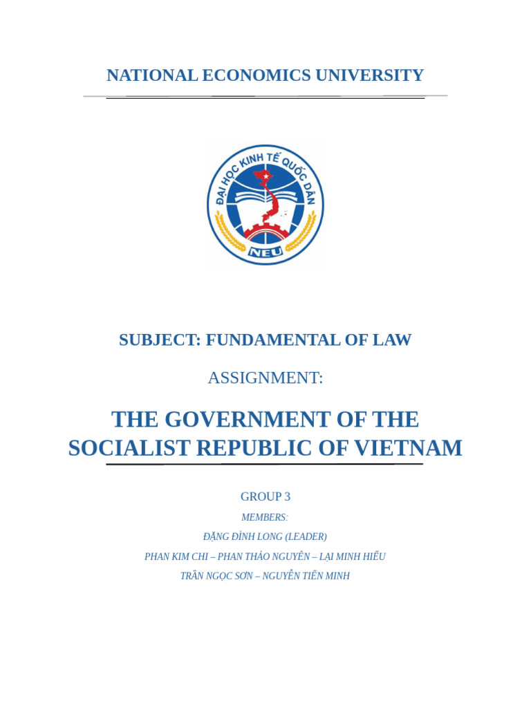 The Government Group Assignment 2 | PDF | American Government ...