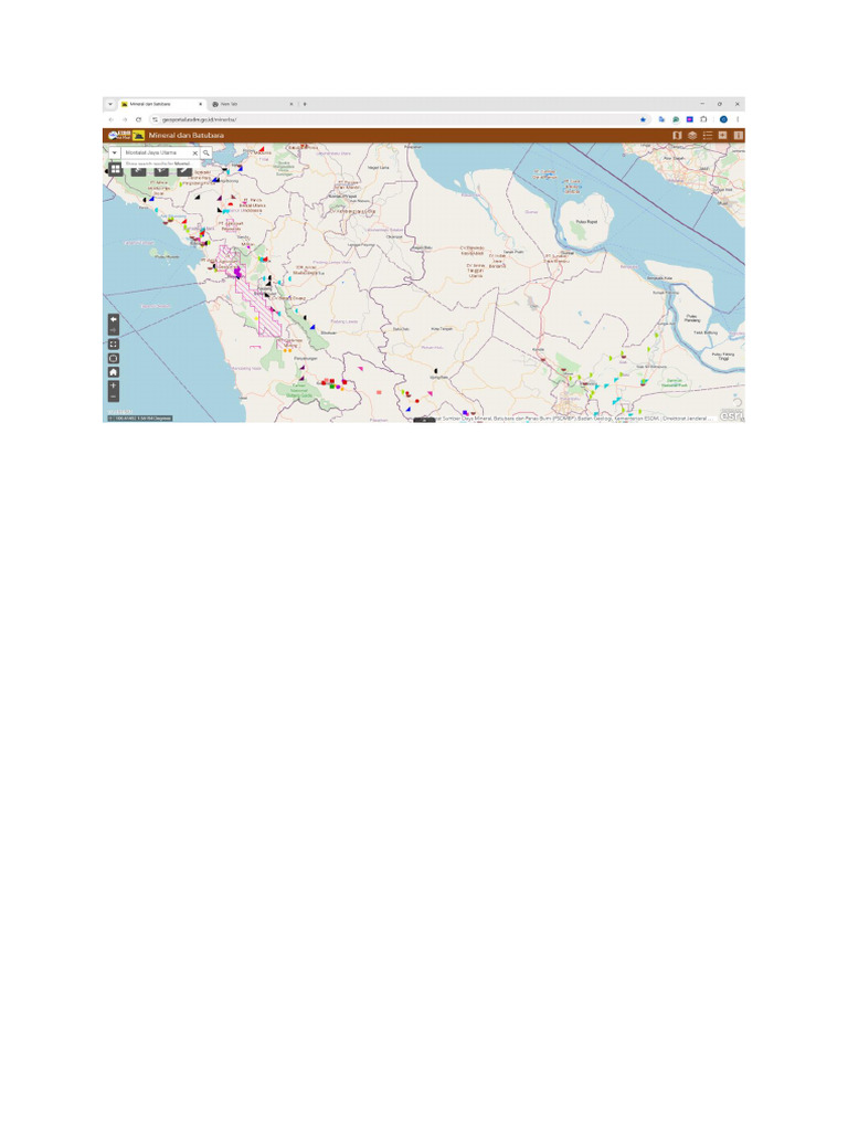 Kalimantan Coal Mining Map - Part7 | PDF