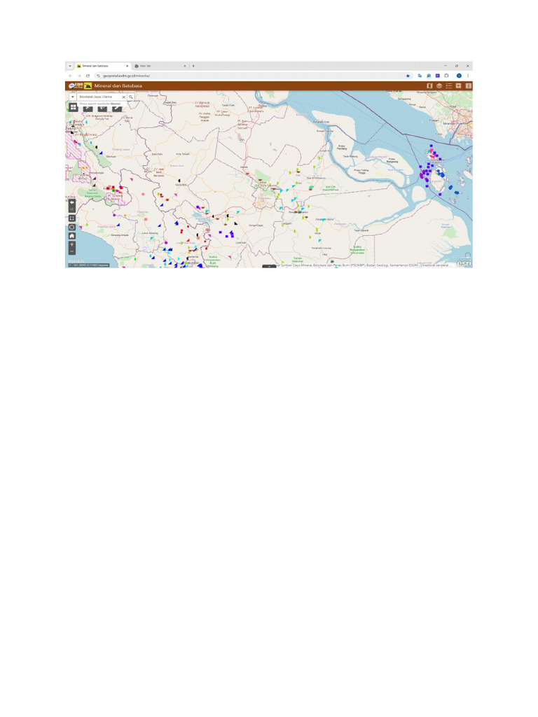 Kalimantan Coal Mining Map - Part8 | PDF