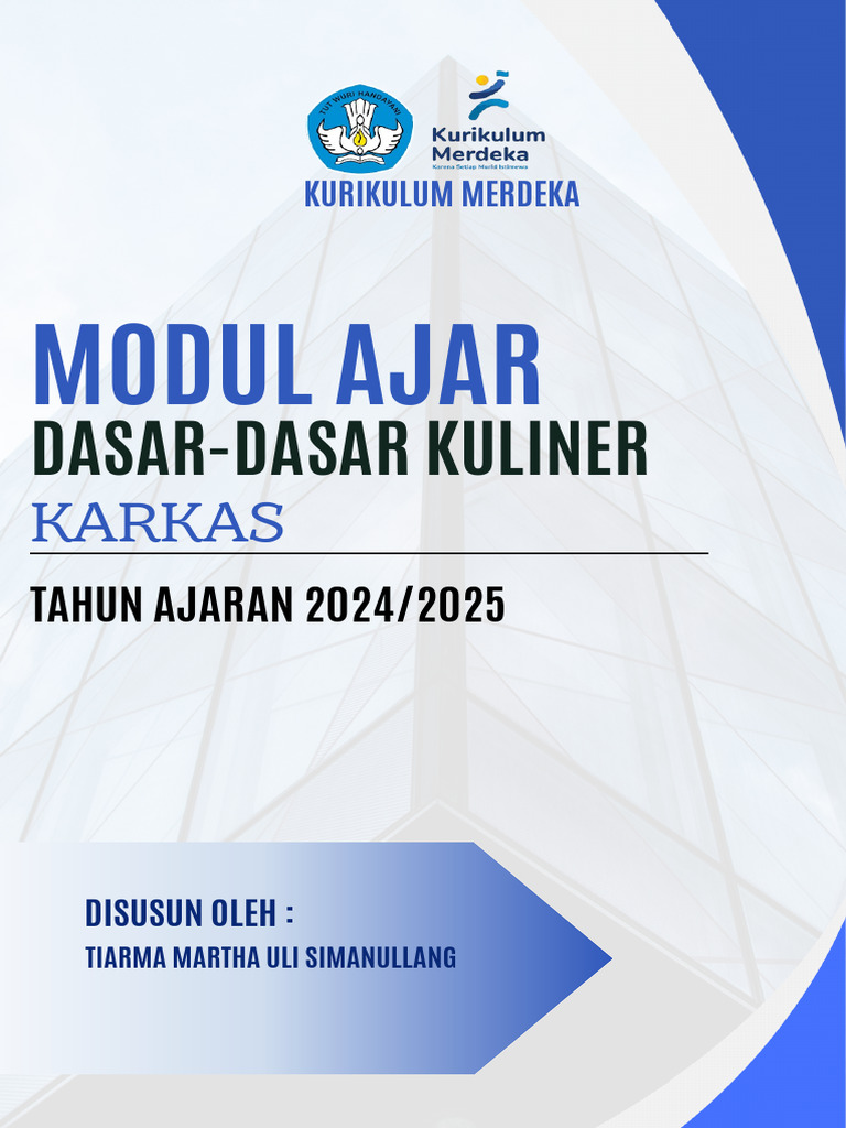 Modul Ajar Karkas - Tiarma Martha Uli Simanullang | PDF