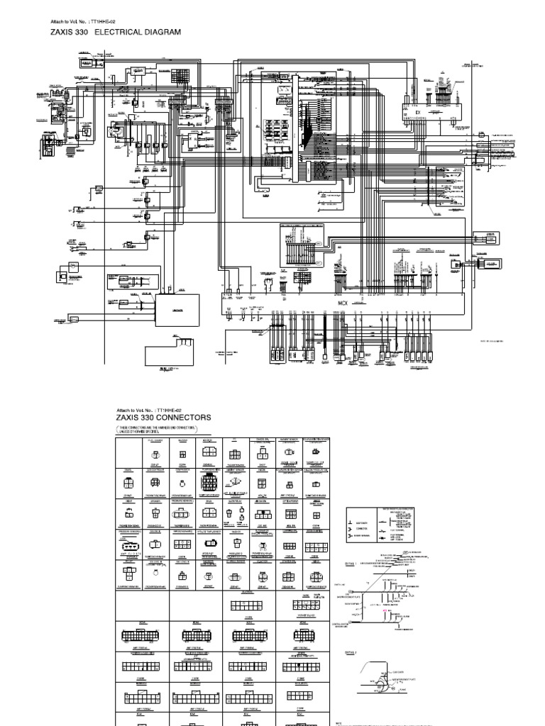 Zx350 Electric Diagram | PDF