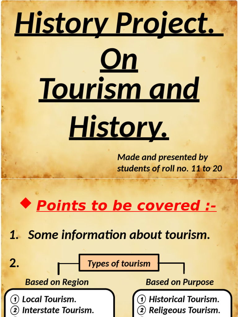 History Project. 1.0 | PDF | Tourism | Indian Philosophy