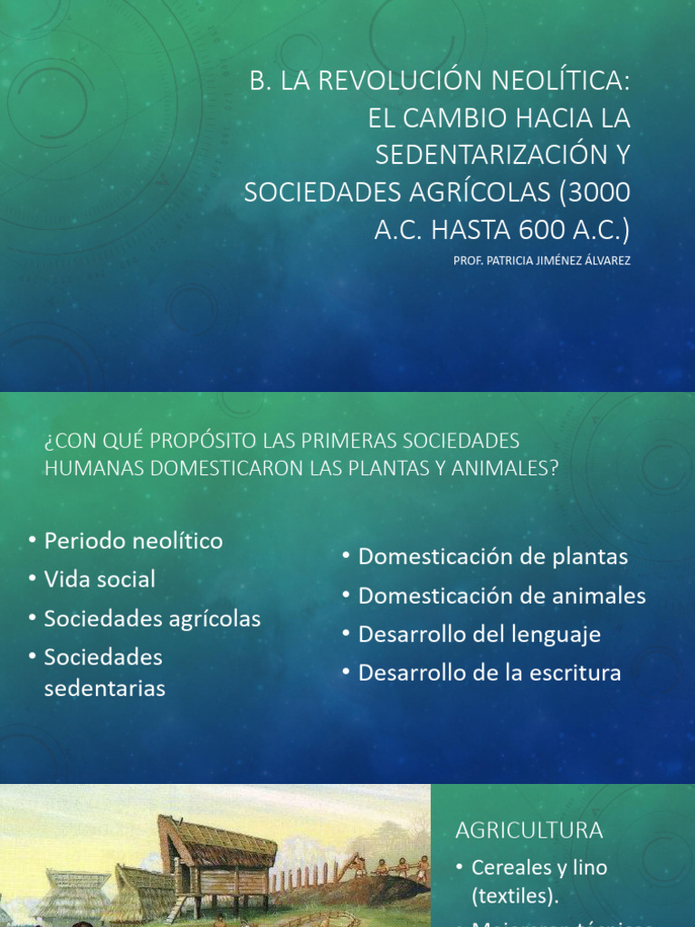 B La Revolucion Neolitica | PDF | Neolítico | Agricultura
