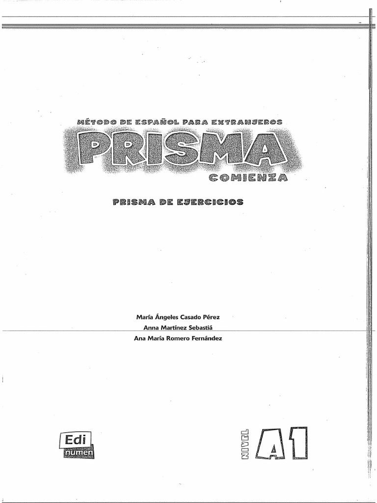Prisma A1 - Ćwiczenia | PDF