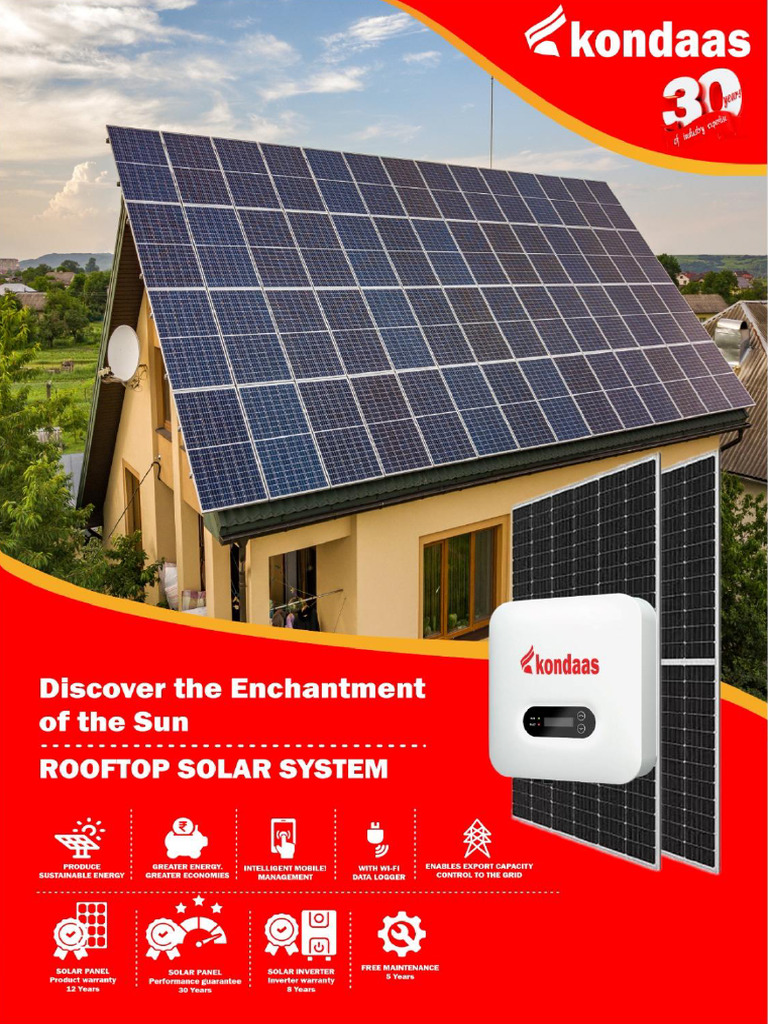 3 KW Adani Bifacial Including 1 Meter Flat Roof Structure | PDF | Solar ...