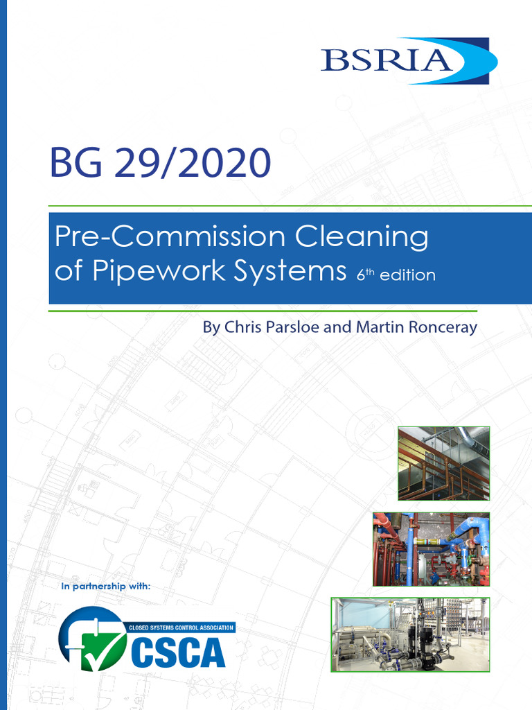 BG 29 - 2020 Pre-Commission Cleaning of Pipework Systems | PDF ...