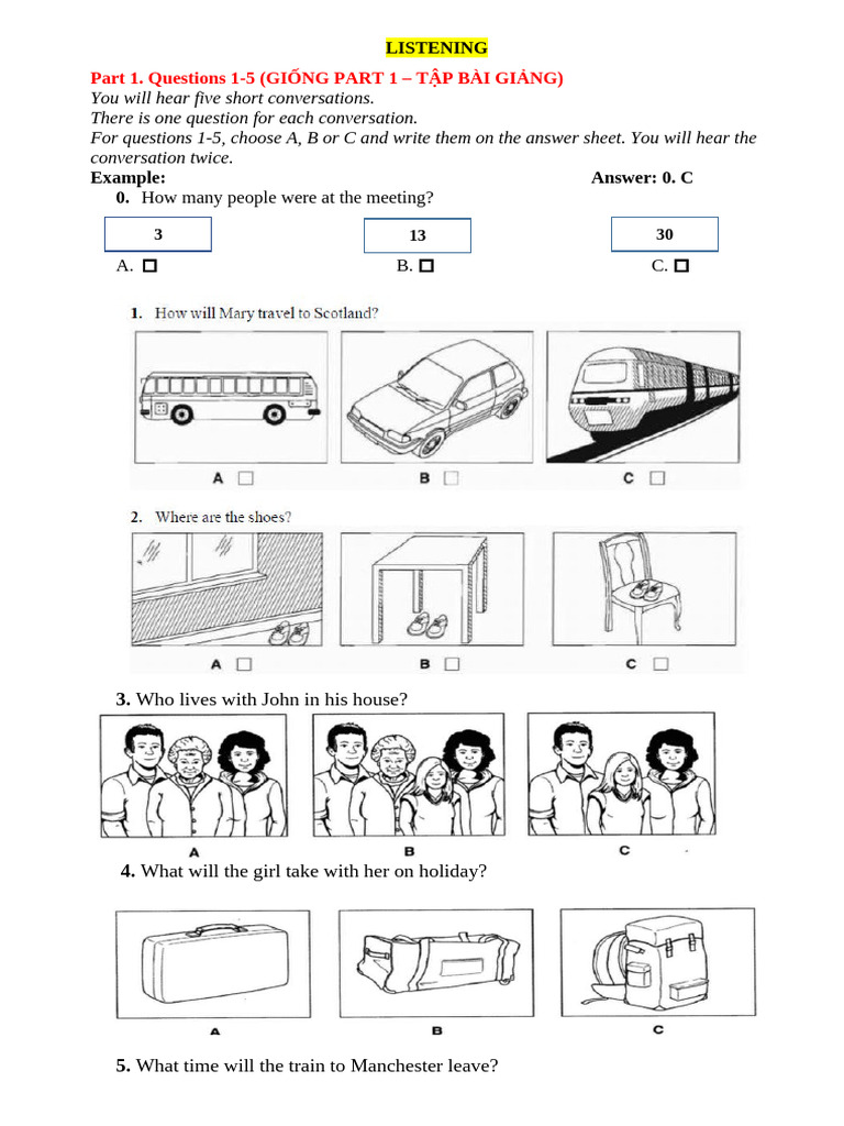 FORMAT ĐỀ TA2 - UPDATE 2024 | PDF