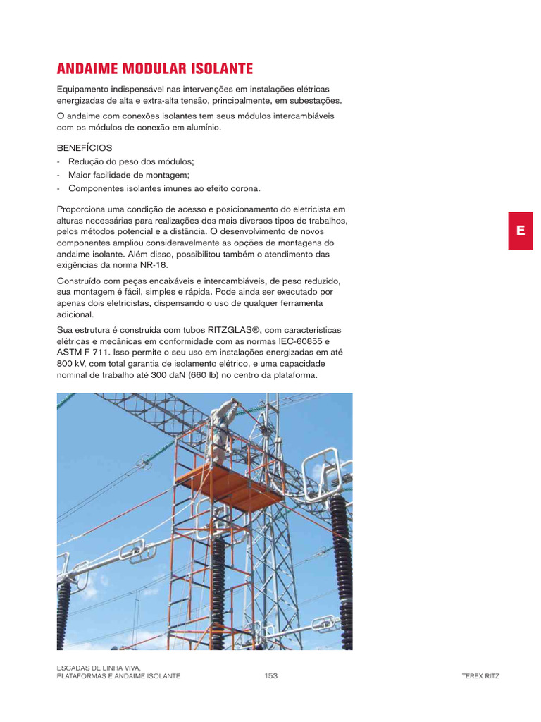 Andaime Modular Isolante 1 40f2bb3d91 | PDF