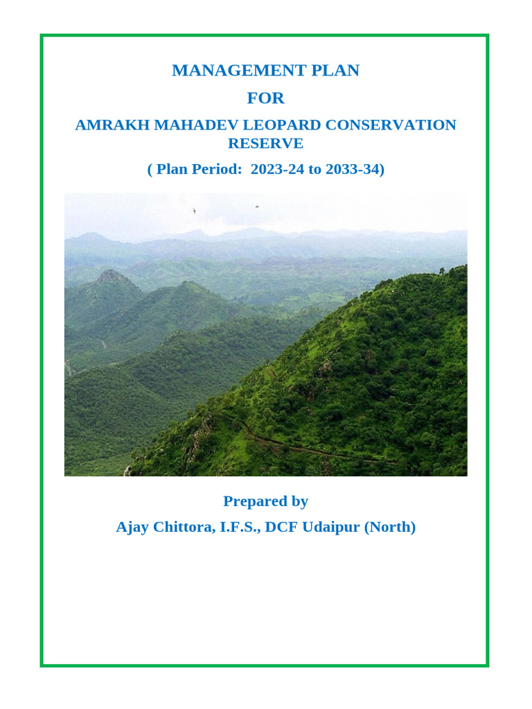 Amrakh Mahadev Leopard CR | PDF | River | Earth Sciences