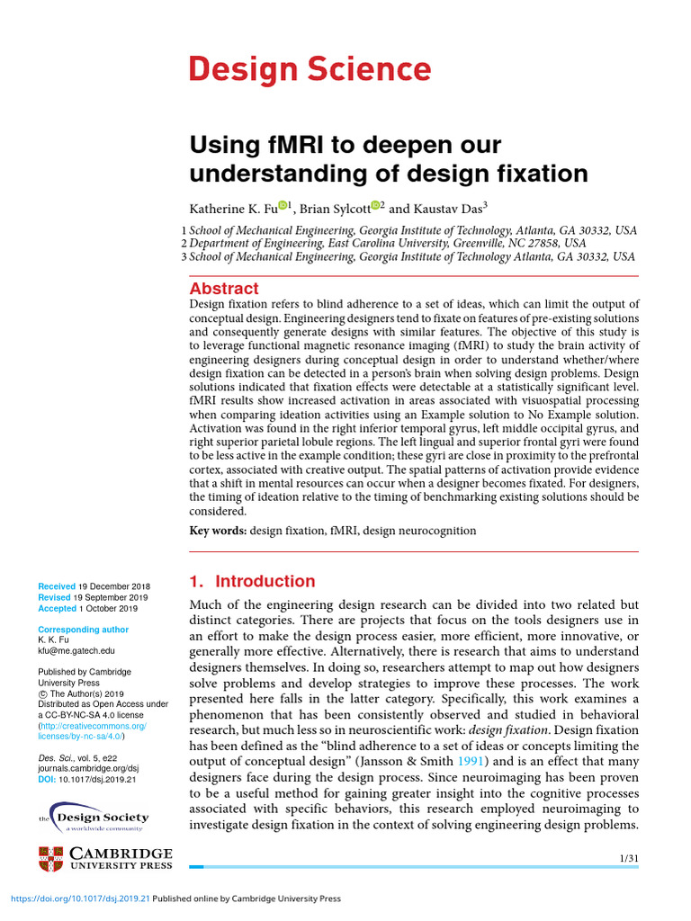 Div Class Title Using Fmri To Deepen Our Understanding of Design ...