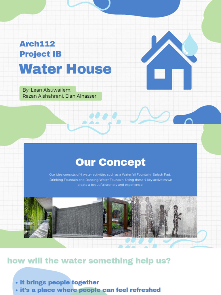 Blue and Green Illustrated Environmental Sustainability Presentation | PDF