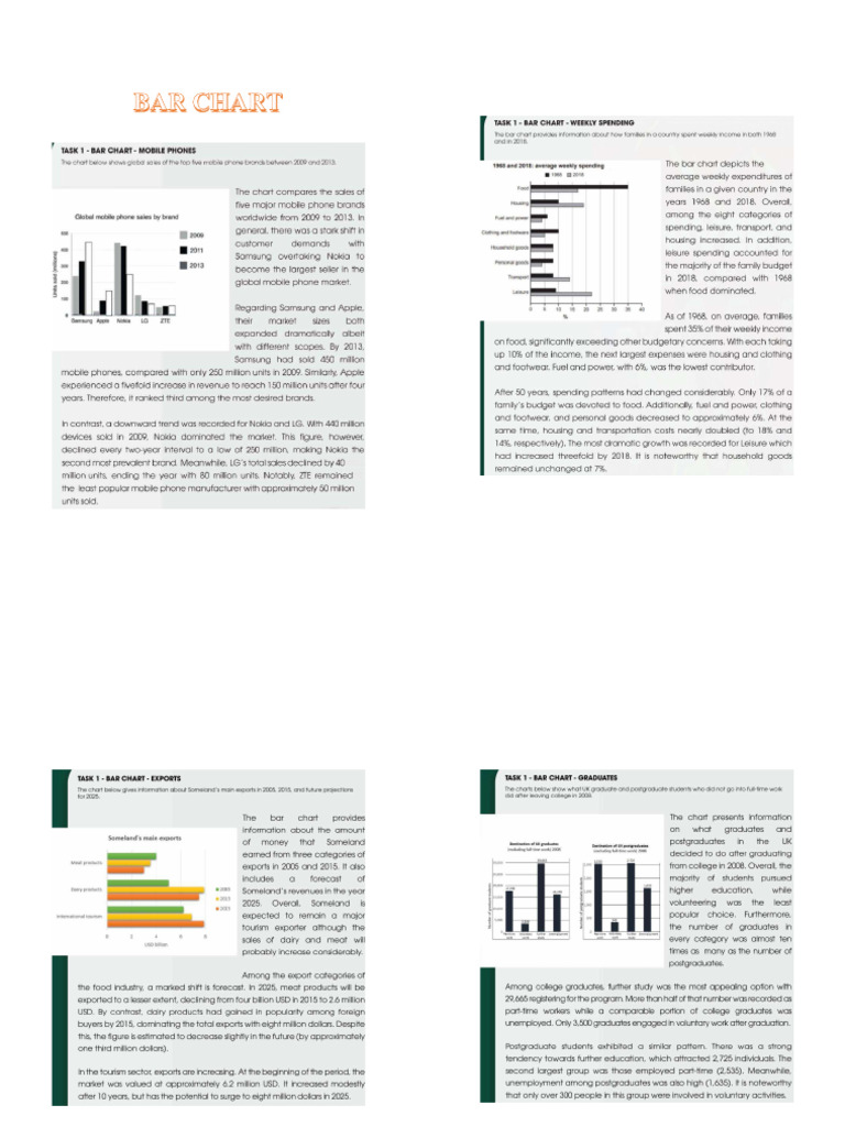 WRITING TASK 1 SAMPLE | PDF