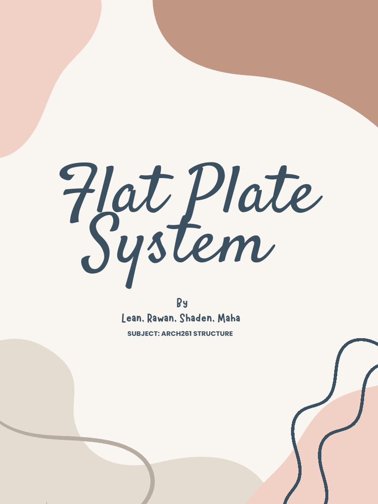 Flat Plate System | PDF | Beam (Structure) | Structural Engineering