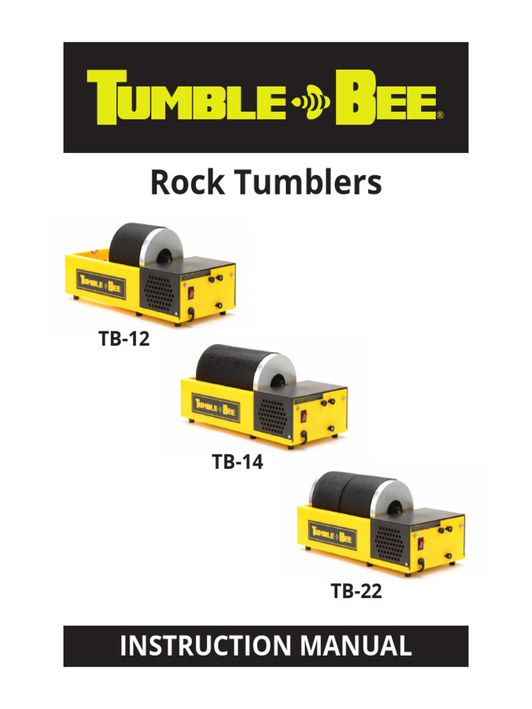 Tumble Bee Tumblers Instruction Manual | PDF | Belt (Mechanical ...